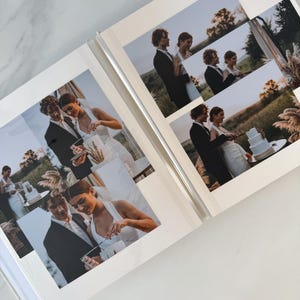 Engagement Photo Book, Engagement Picture Photo Album, Custom Cover ...