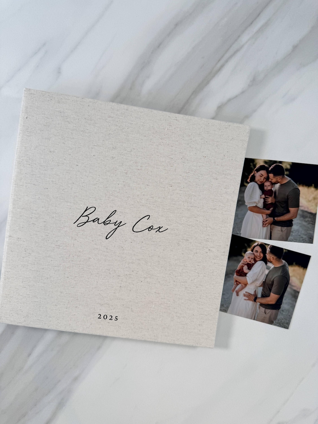 Baby First Photo Album, Custom Baby Photo Album, Photo Album for Baby ...