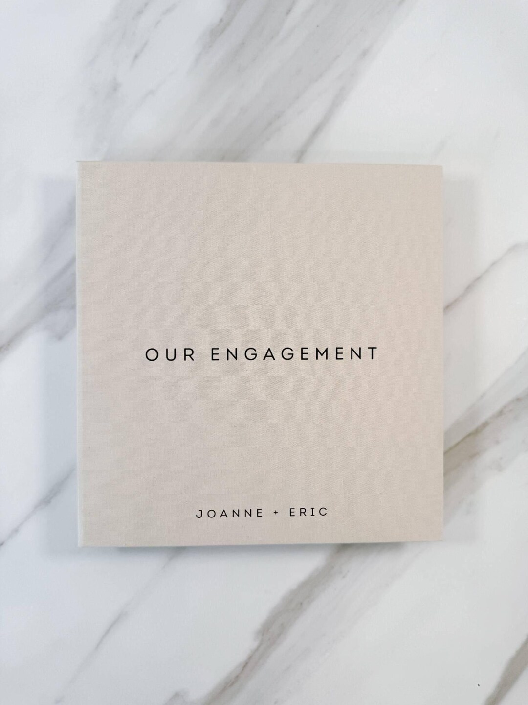 Engagement Photo Book, Engagement Picture Photo Album, Custom Cover ...