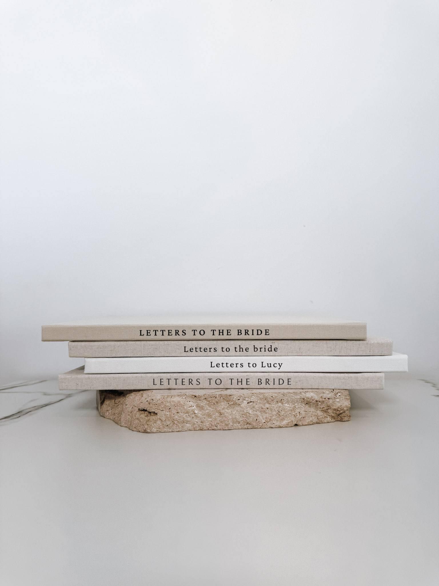 Add Spine Printing to Your Linen Guest Book | Add on Listing - Etsy