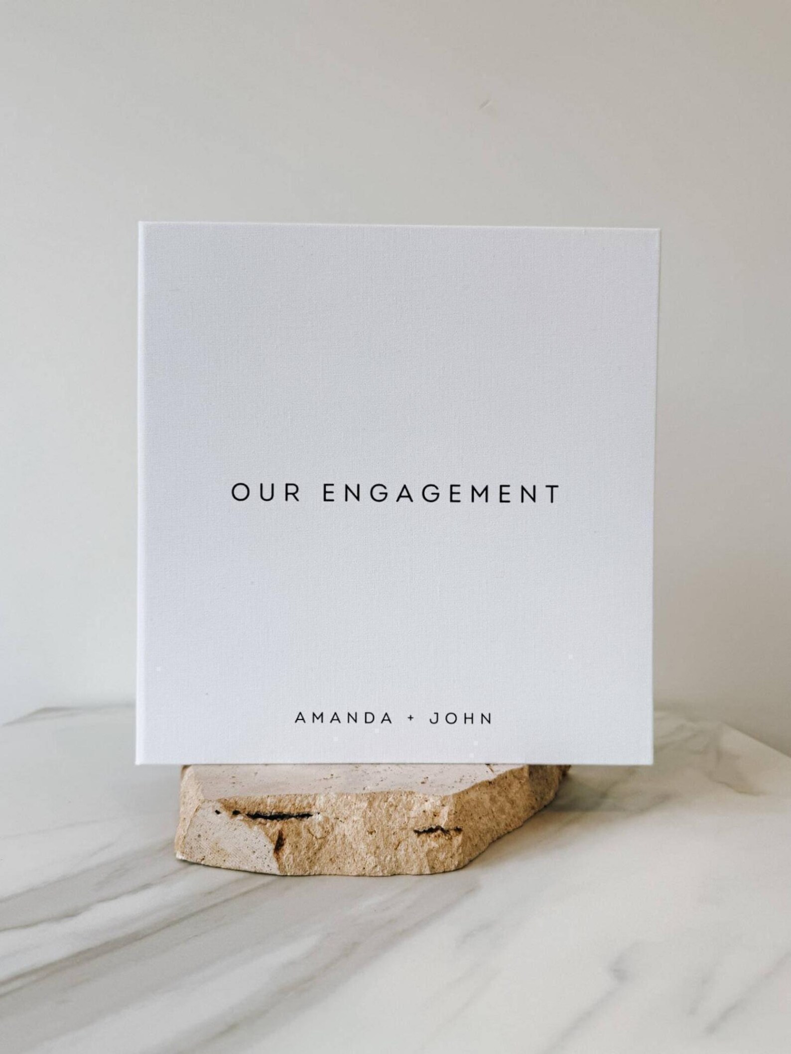 Engagement Photo Book, Engagement Picture Photo Album, Custom Cover ...