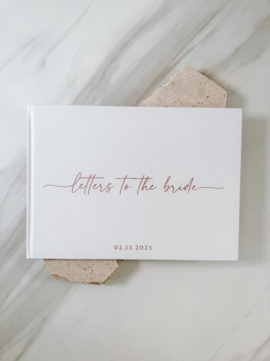 Letters to the Bride Book White, Letters to Bride Scrap Book, Letters ...