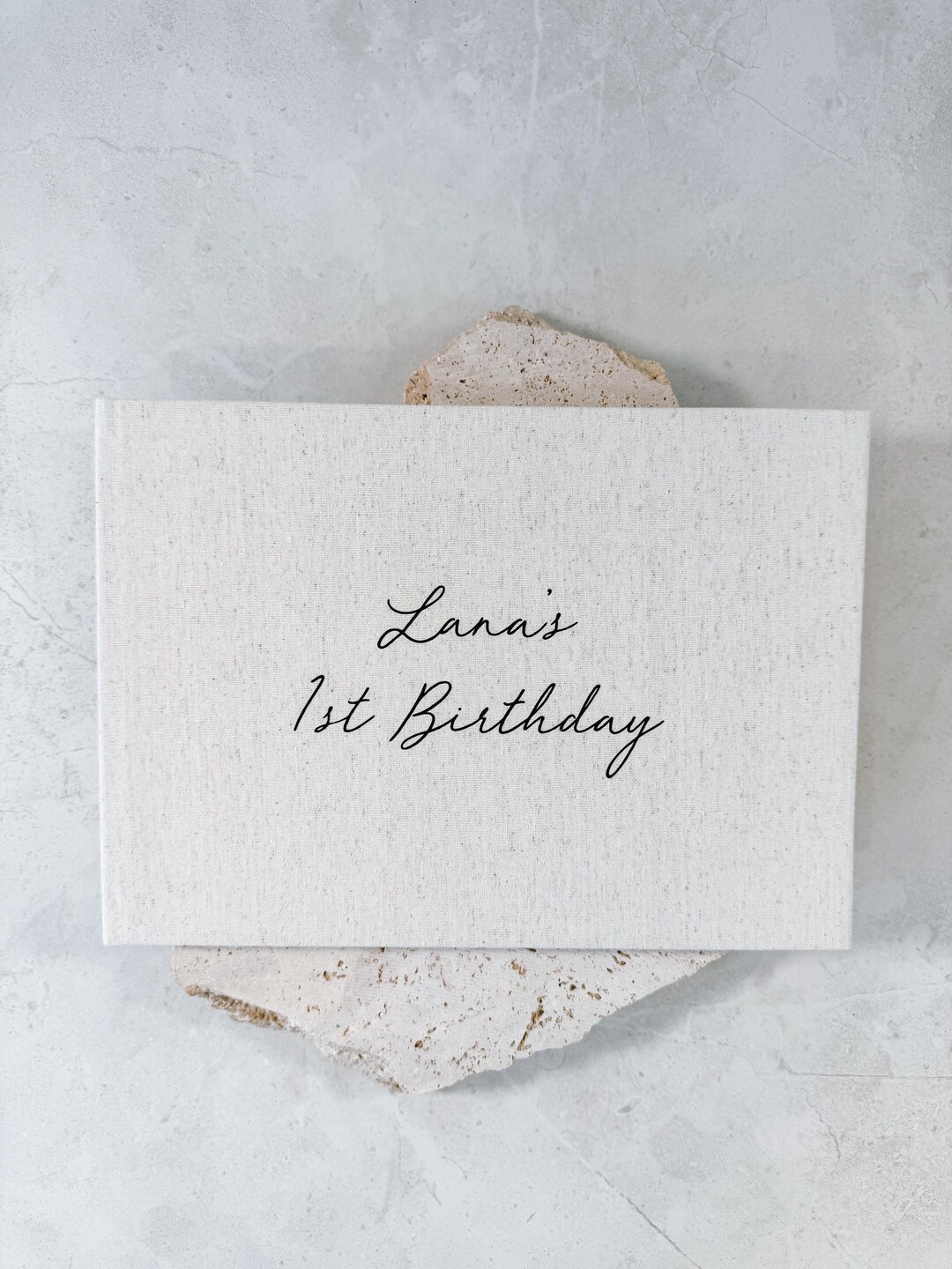 1st Birthday Custom Book, Custom First Birthday Book, Customized Guest ...