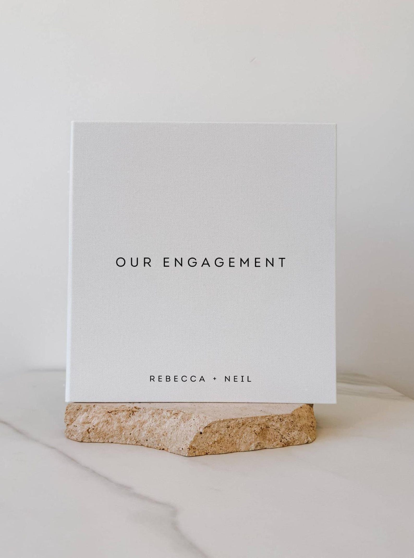 Engagement Photo Book, Engagement Picture Photo Album, Custom Cover ...