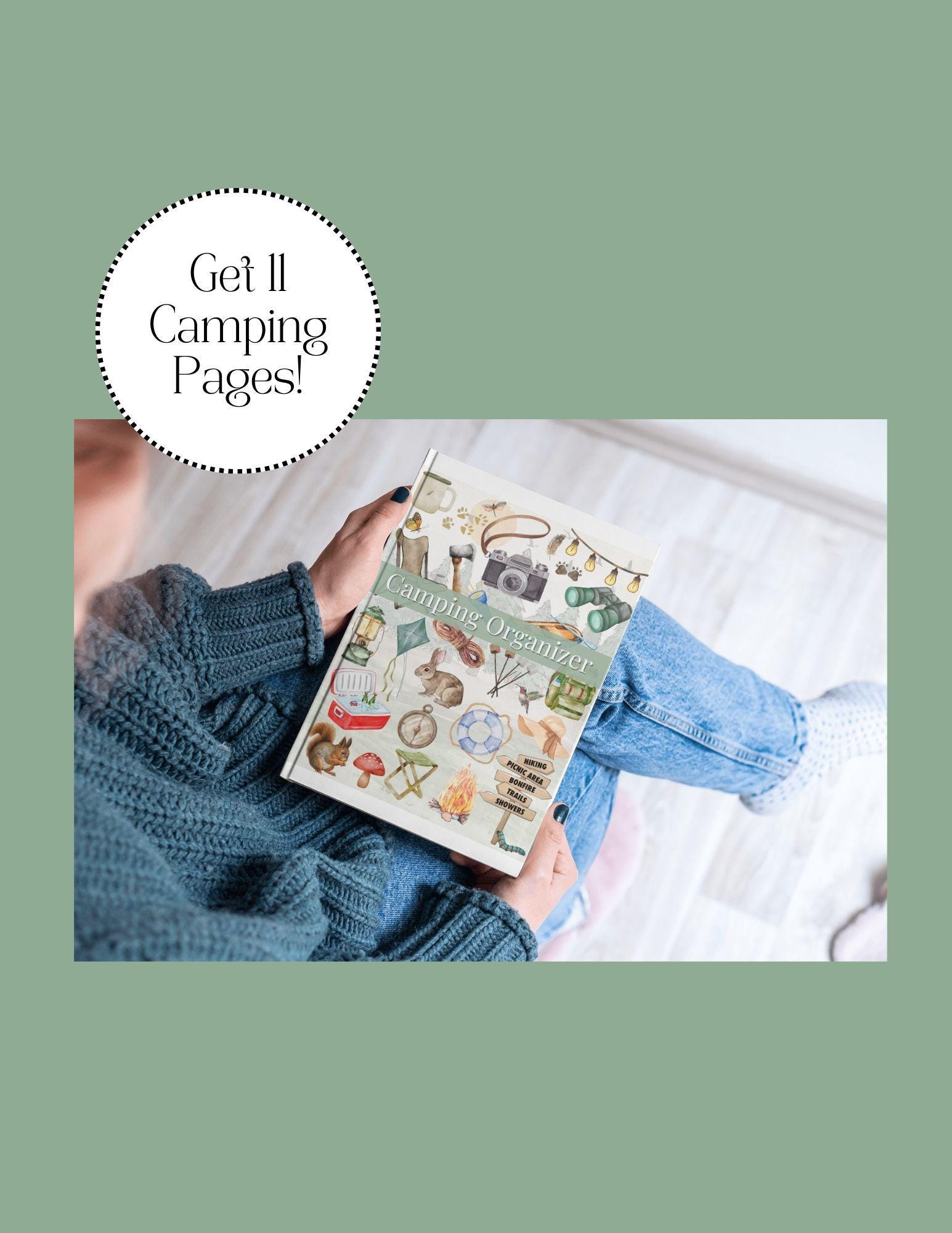 The Complete Camping Organizer Trip Planner. Printable Pages for Your ...