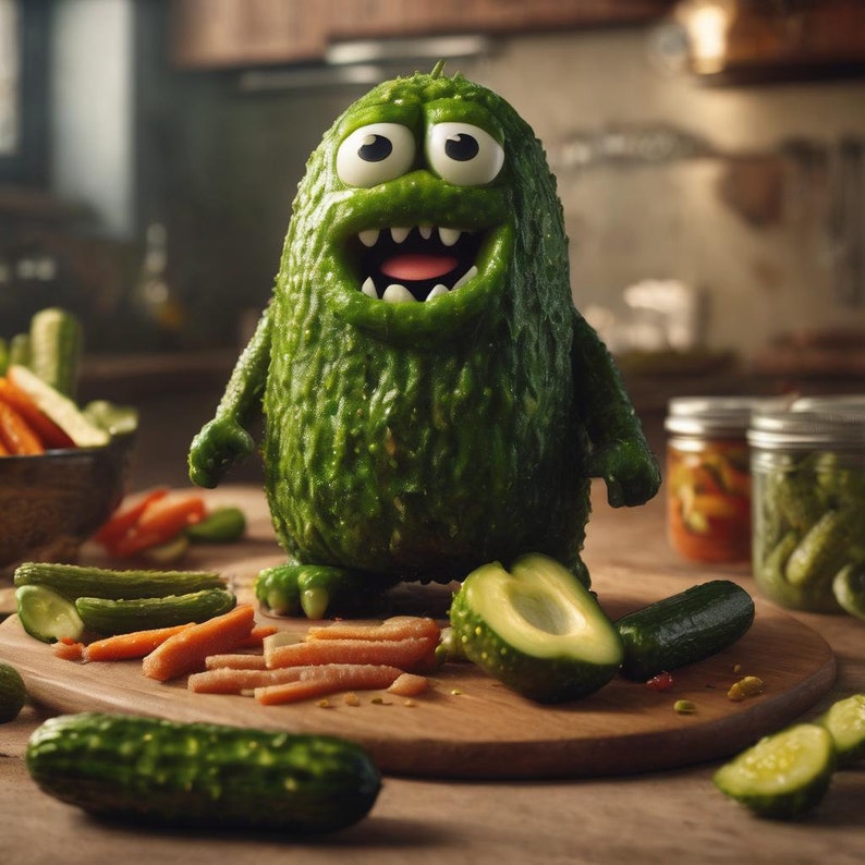 Pickle Monster Graphics - Etsy