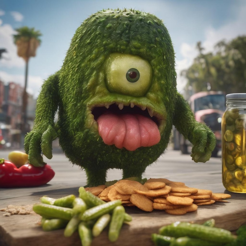Pickle Monster Graphics - Etsy