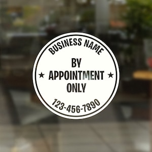 No Walk in Appointment Only Sign - Etsy