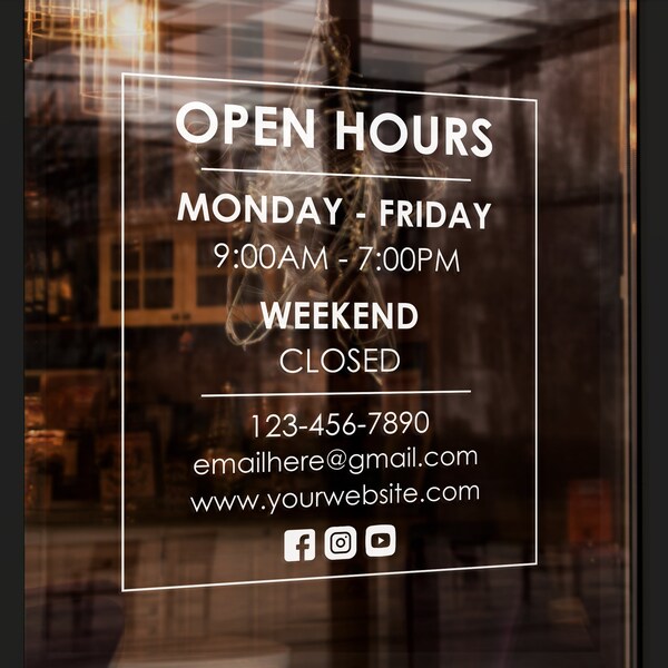 Open Close Sign - Etsy