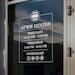 Custom Store Hours Decal - Business Door Sign for Hours of Operation ...