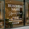 Custom Door Monogram Decals for Front Door Home Decor Personalized ...