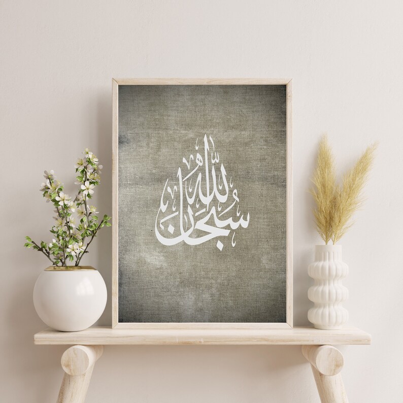 Islamic Wall Art Printable Gallery Wall Set, Ramadan Decoration Muslim ...