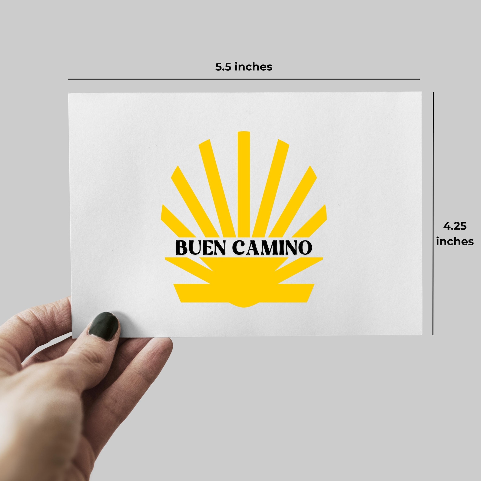 Camino De Santiago Cards, Buen Camino Notecards, Way of James Notes ...