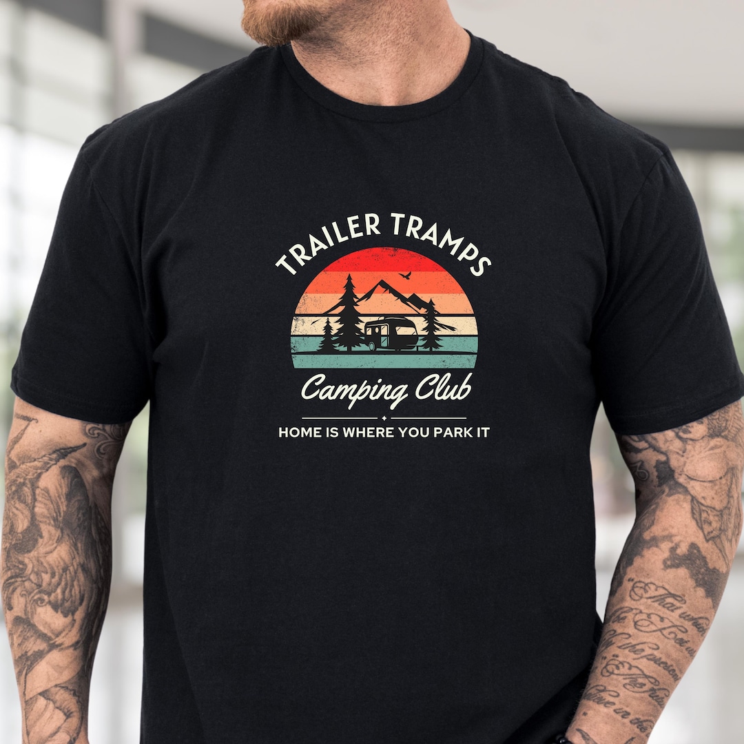 Camping Tee Shirt, Camp T-shirt, Camping Tshirt, Camping Lover Gift ...