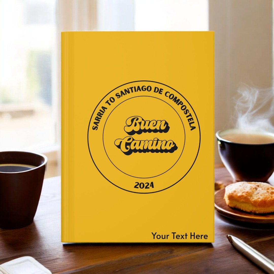 Camino De Santiago Journal, Hardcover Buen Camino Pilgrim Diary, Camino ...