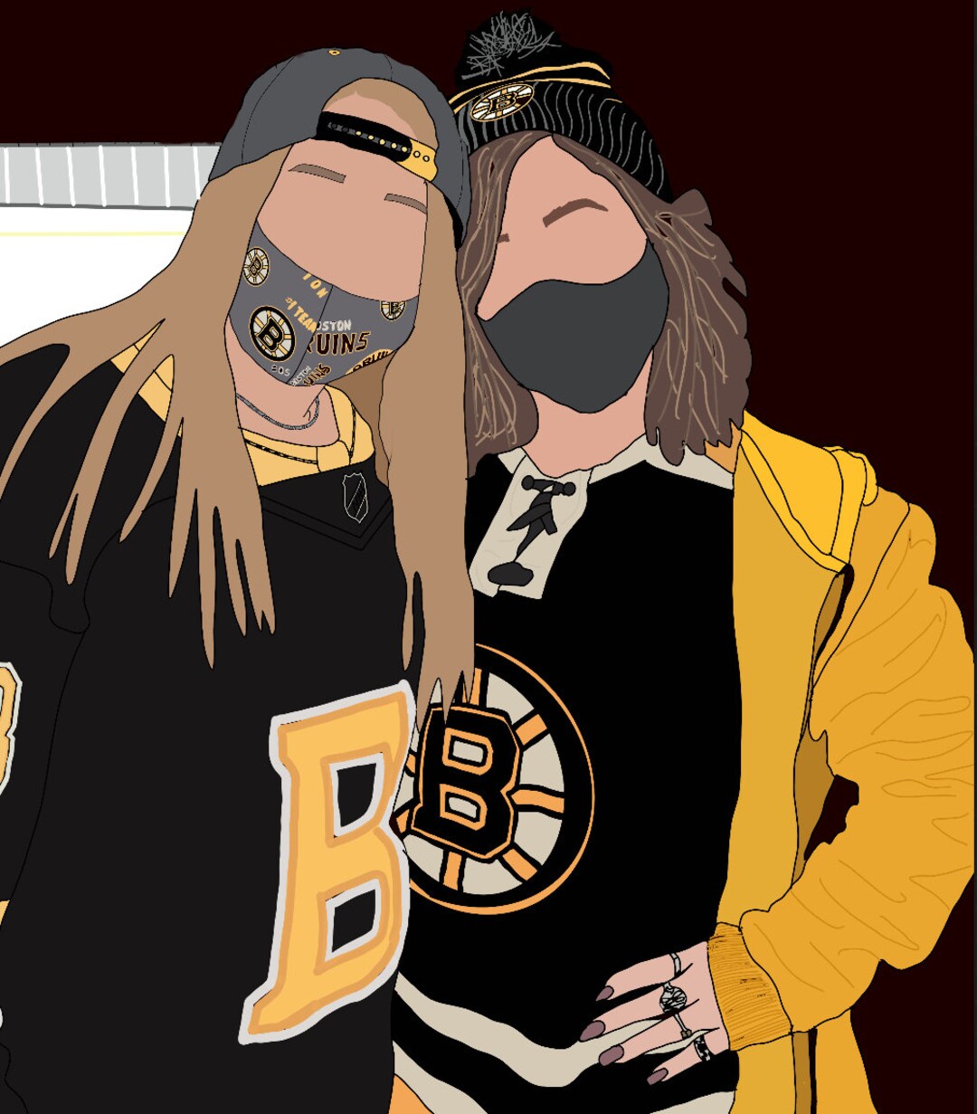 Digital Faceless Portrait - Etsy