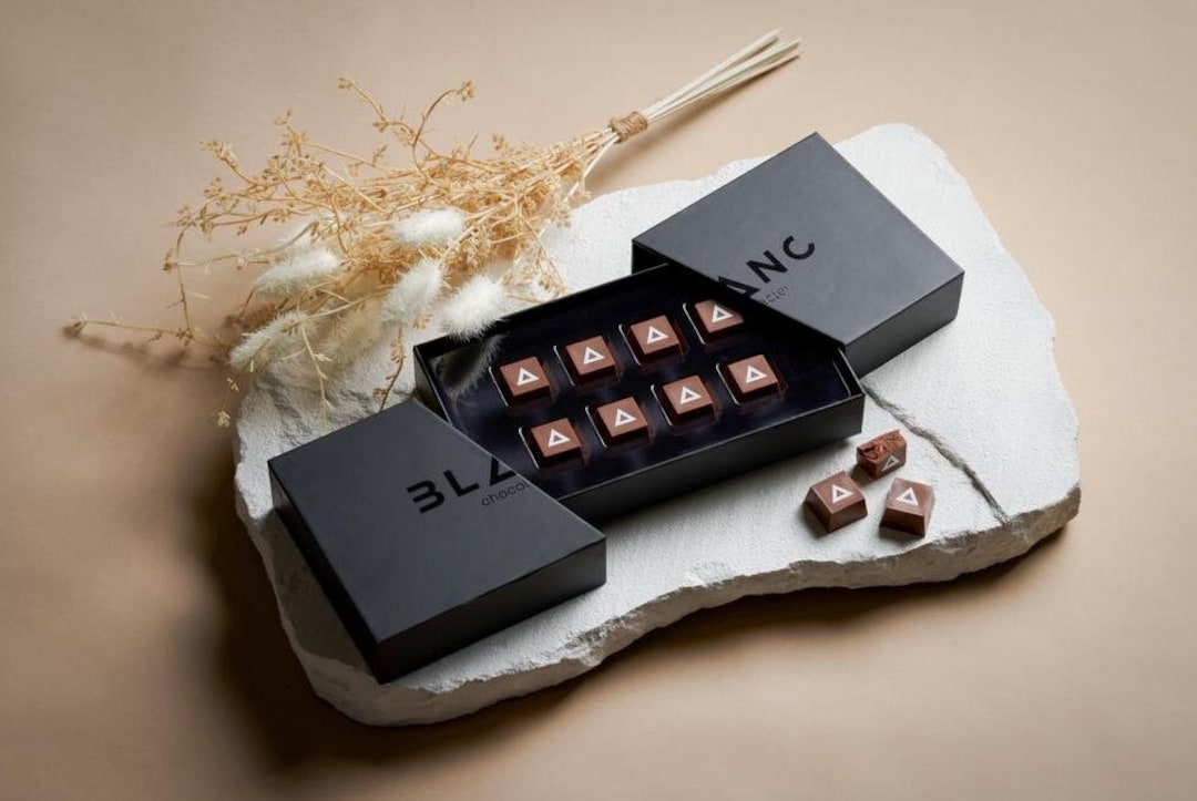 8 Piece Kosher Chocolate Gift Box Luxury High-end Milk Truffle ...