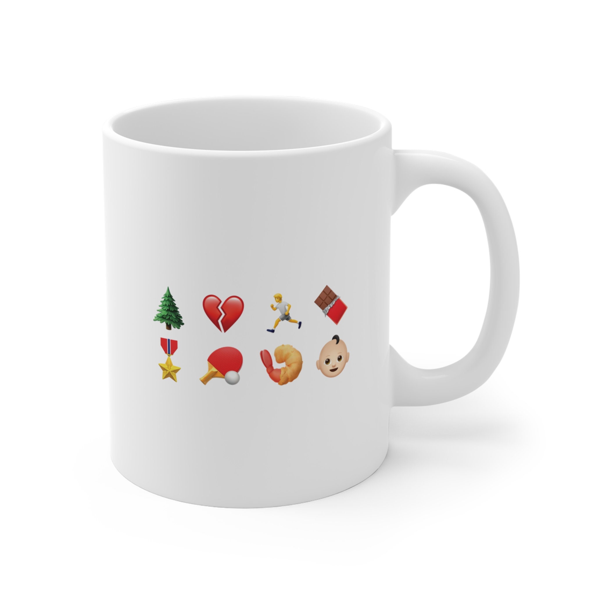 Forrest Gump Explained With Emojis Emoji Mugs Emoji Pictionary Gifts ...