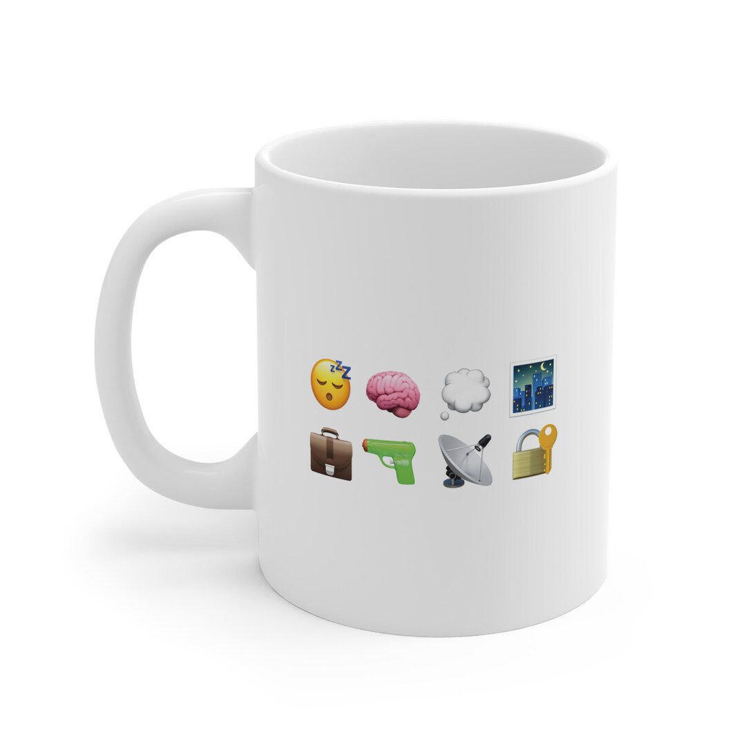 Inception Explained With Emojis Emoji Mugs Emoji Pictionary Gifts for ...