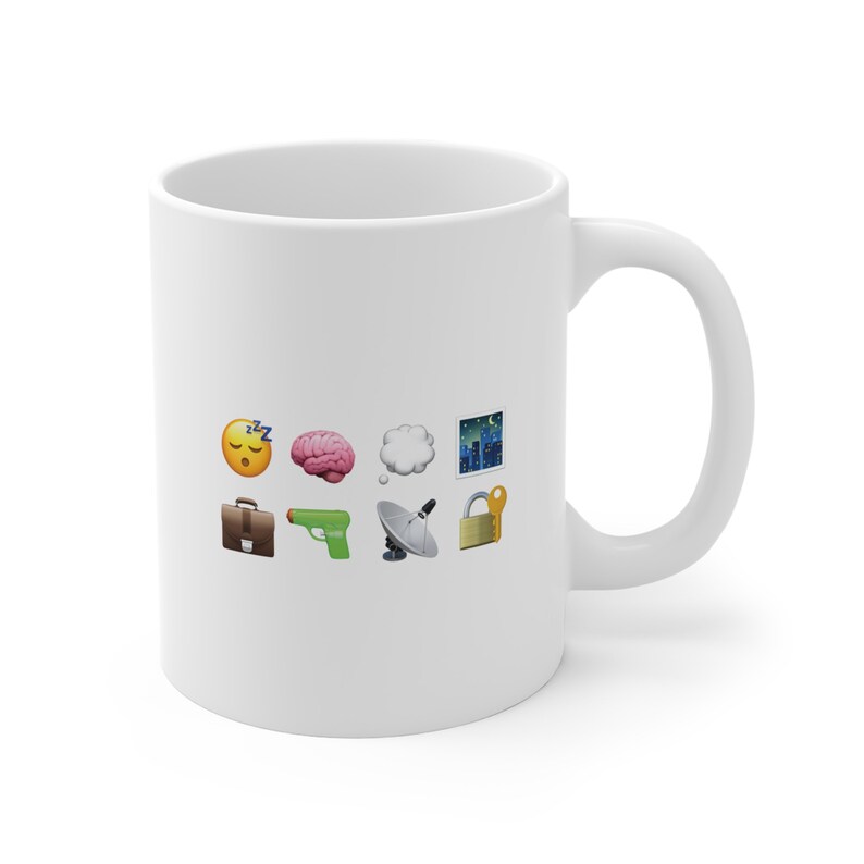 Inception Explained With Emojis Emoji Mugs Emoji Pictionary Gifts for ...