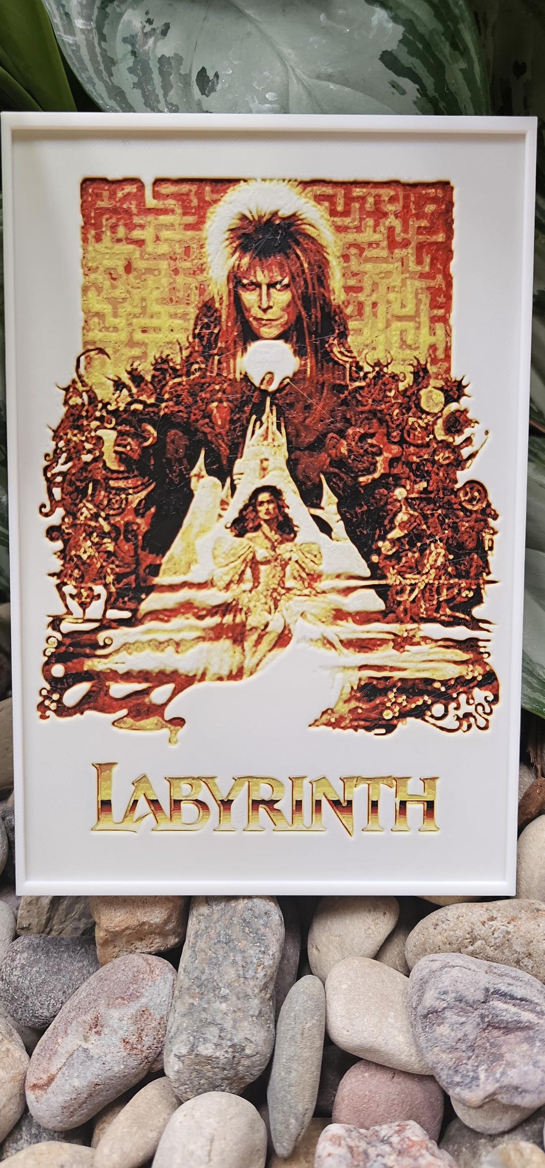 Labyrinth 3D Printed Poster - Etsy