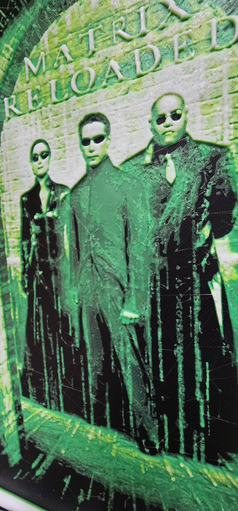 Matrix Reloaded 3D Printed Poster - Etsy
