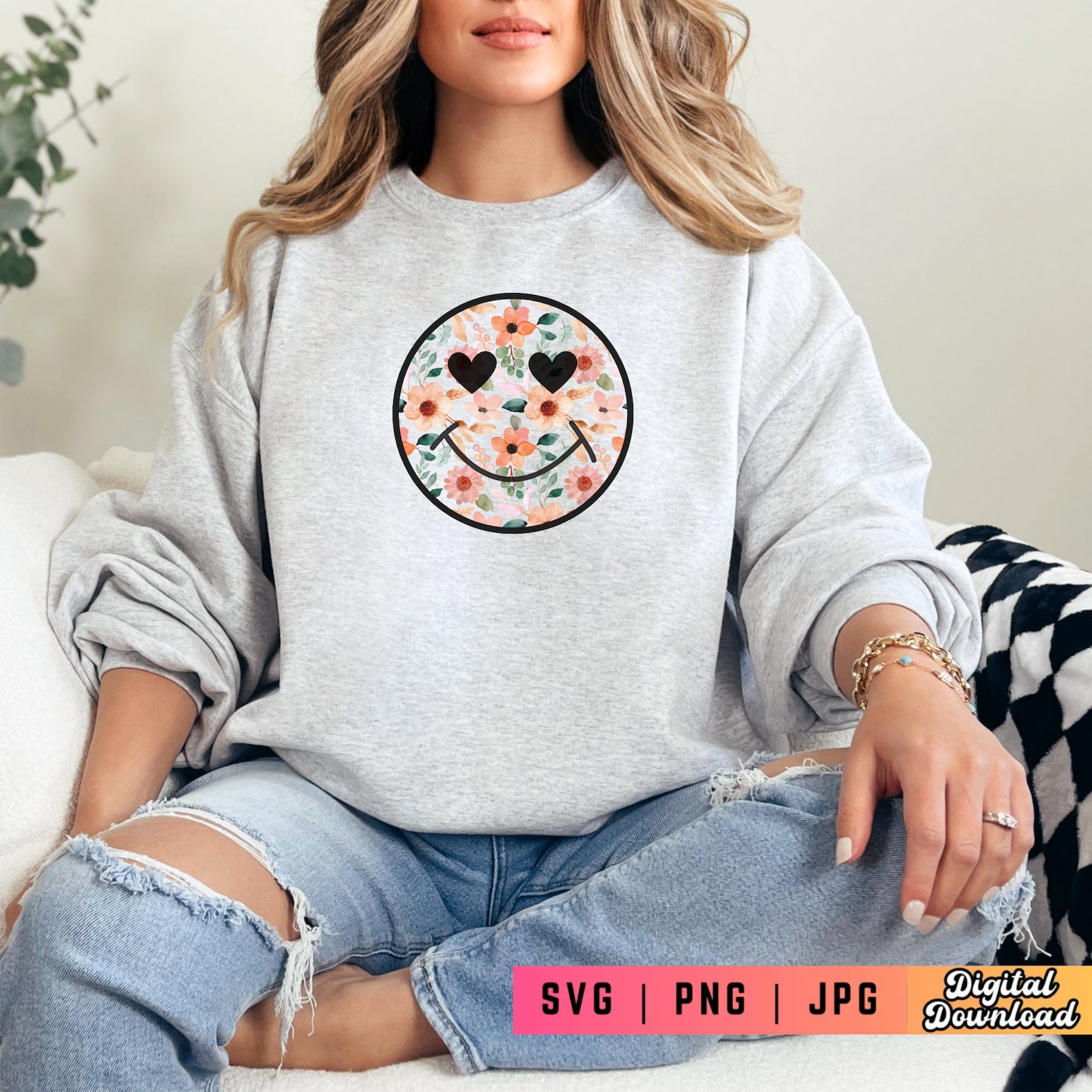 Smiley Face SVG Keychain Svg Mental Health SVG Happy Face Svg Smiley ...