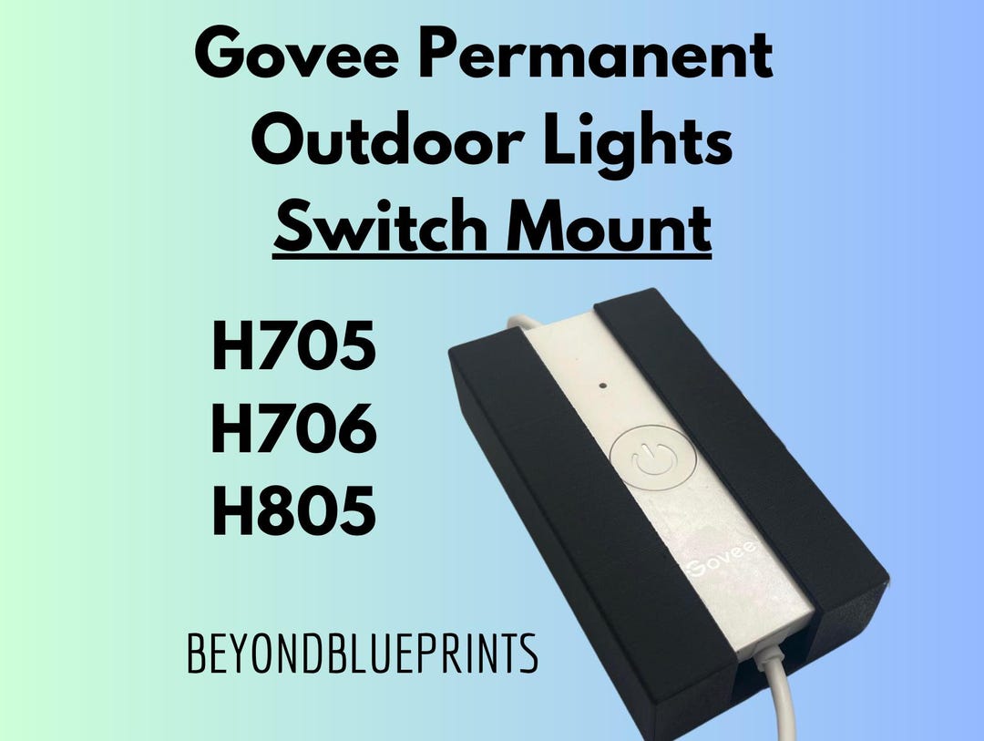 Mount for Govee Permanent Outdoor Lights Controller Wall Mount (H705 ...