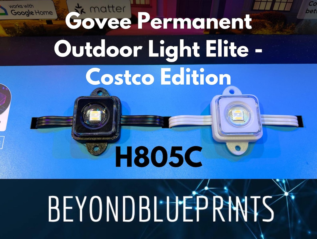 Brackets for Govee (costco) Permanent Outdoor Lights Elite Mount Bracket - Eave - Fascia Clips ...