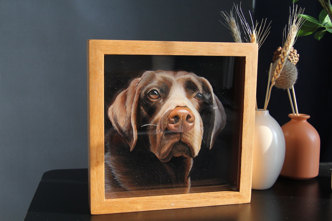 Personalized Pet 3D Portrait, Custom Hand-painted Animal Art, Unique ...