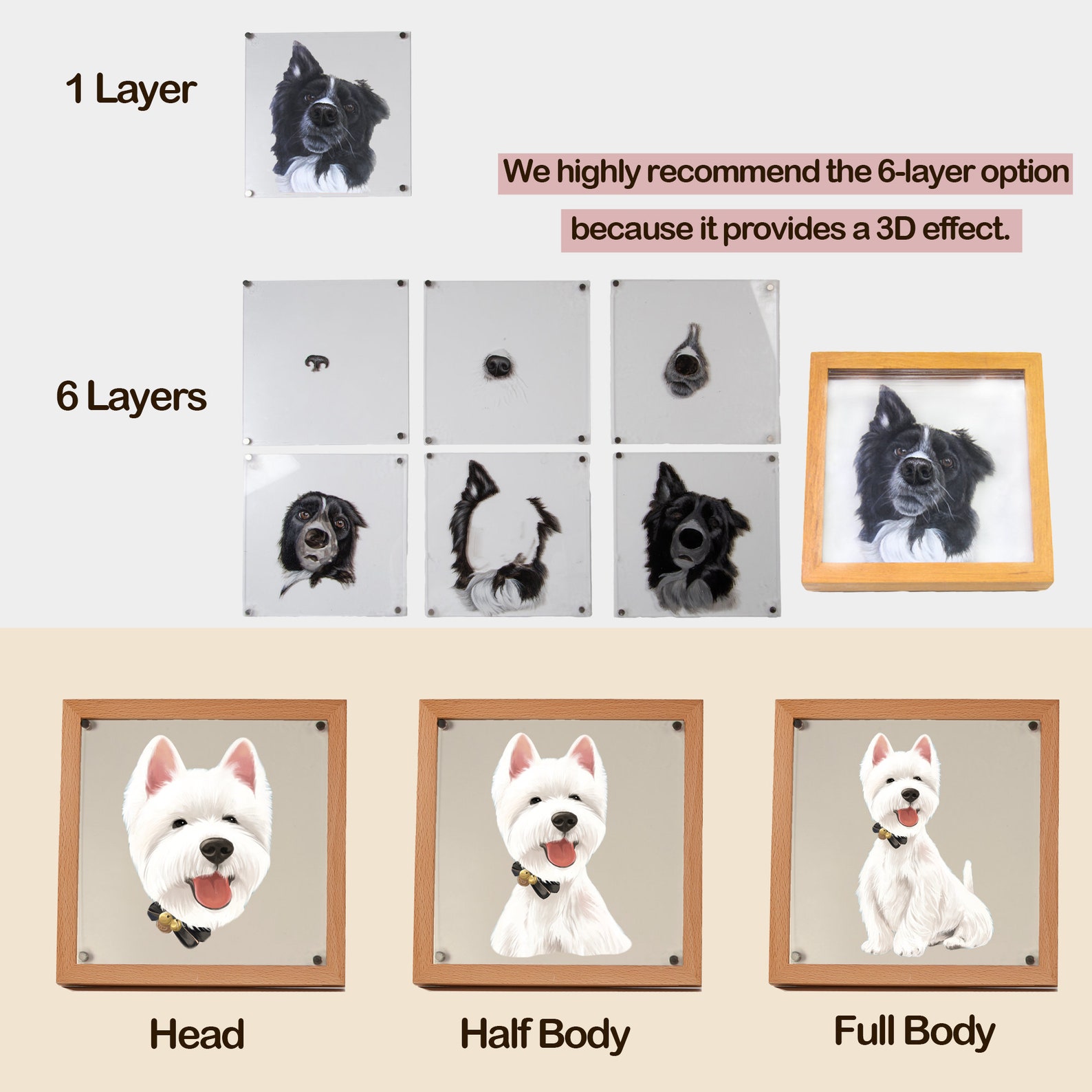 Multi-layered Pet Portraits 2024 Most Creative Pet Portraits Dog ...
