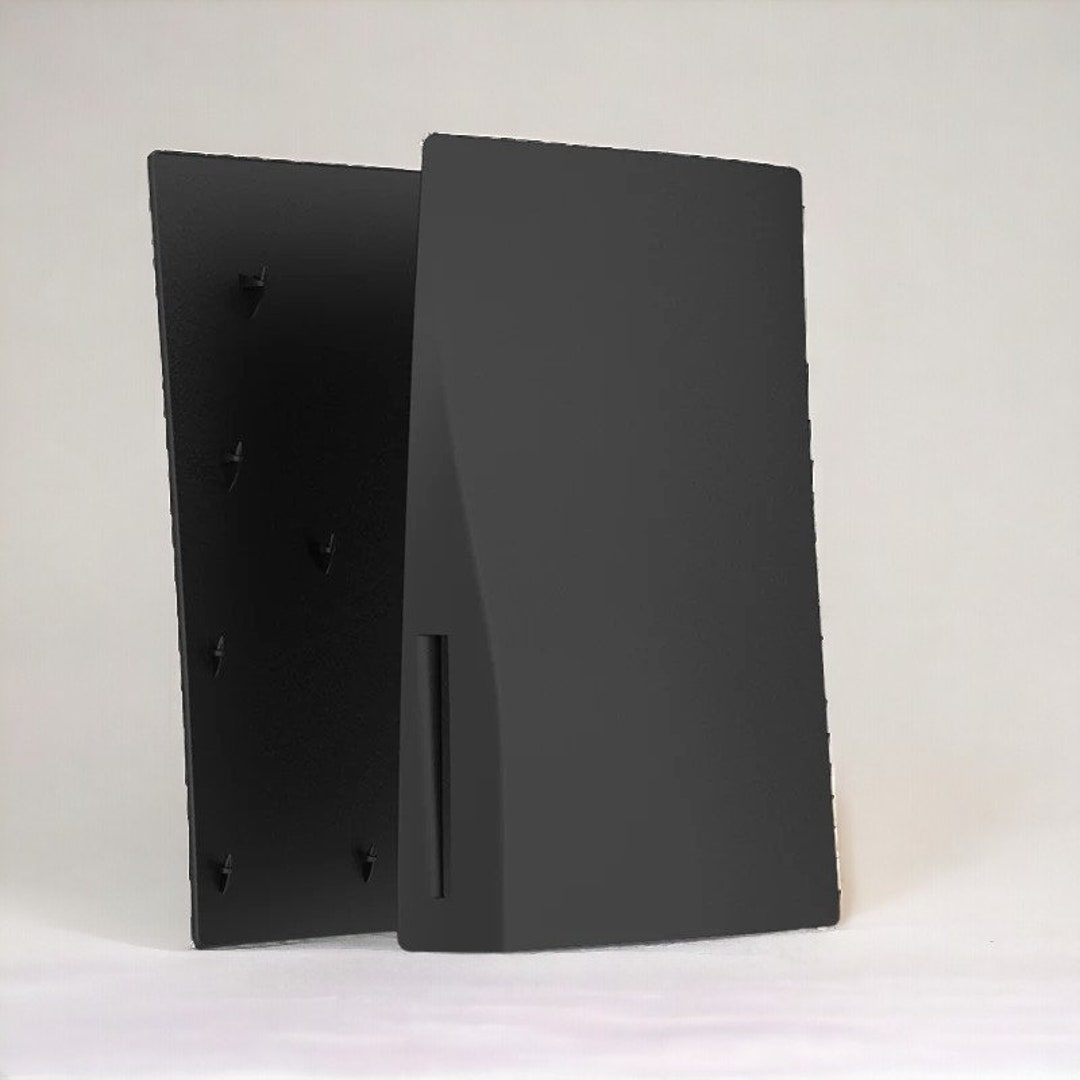 PS5 Black Plate Compatible With Playstation 5 Disc Version Protective ...
