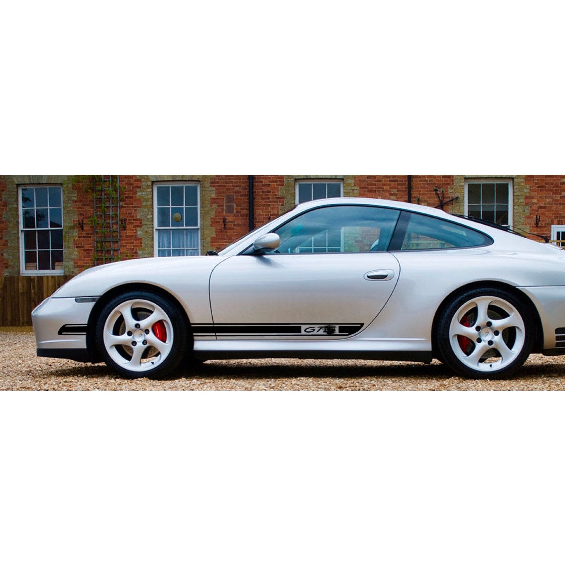 Custom GTS Triple Stripe Side Door Decal for Porsche 911 1997-2004 996 ...