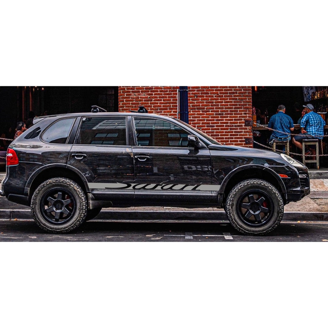 Custom Safari Side Decals Set for Porsche Cayenne 2003-2011 955 957 OFF ...