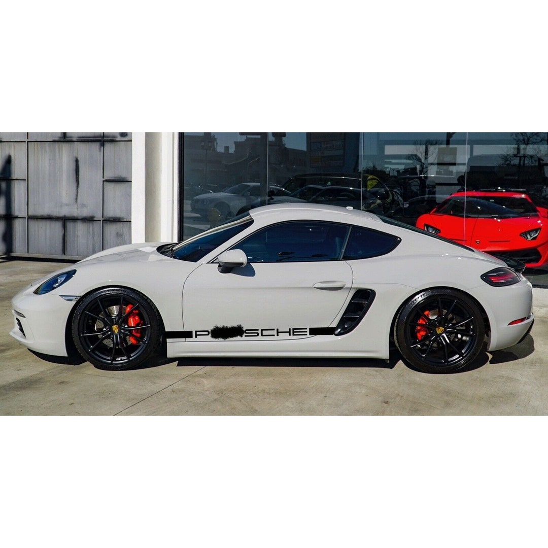 Heritage Speedster Custom Side Decals Set for Porsche Cayman 2015-2023 ...