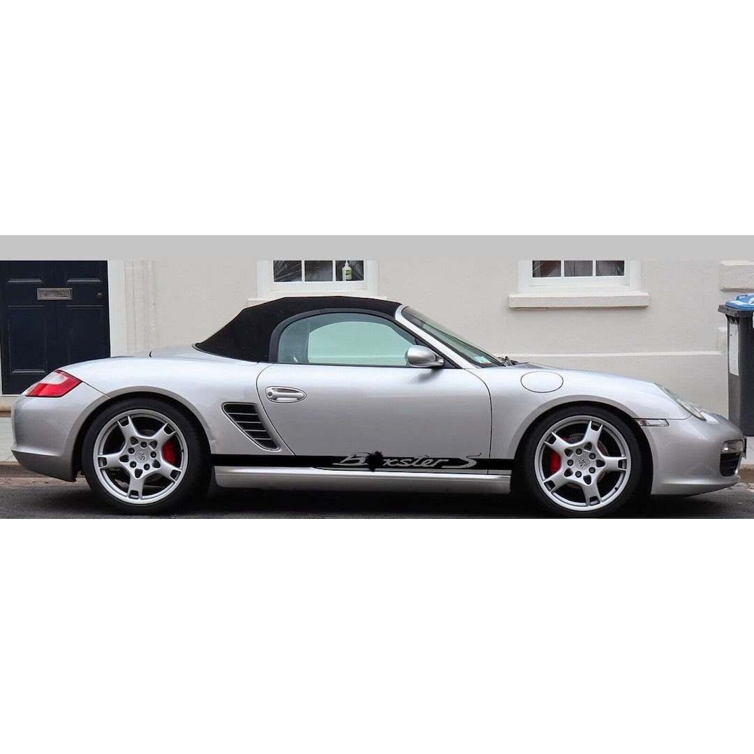 Custom Boxster S Side Decals Set for Porsche Boxster 1996-2011 986 986. ...
