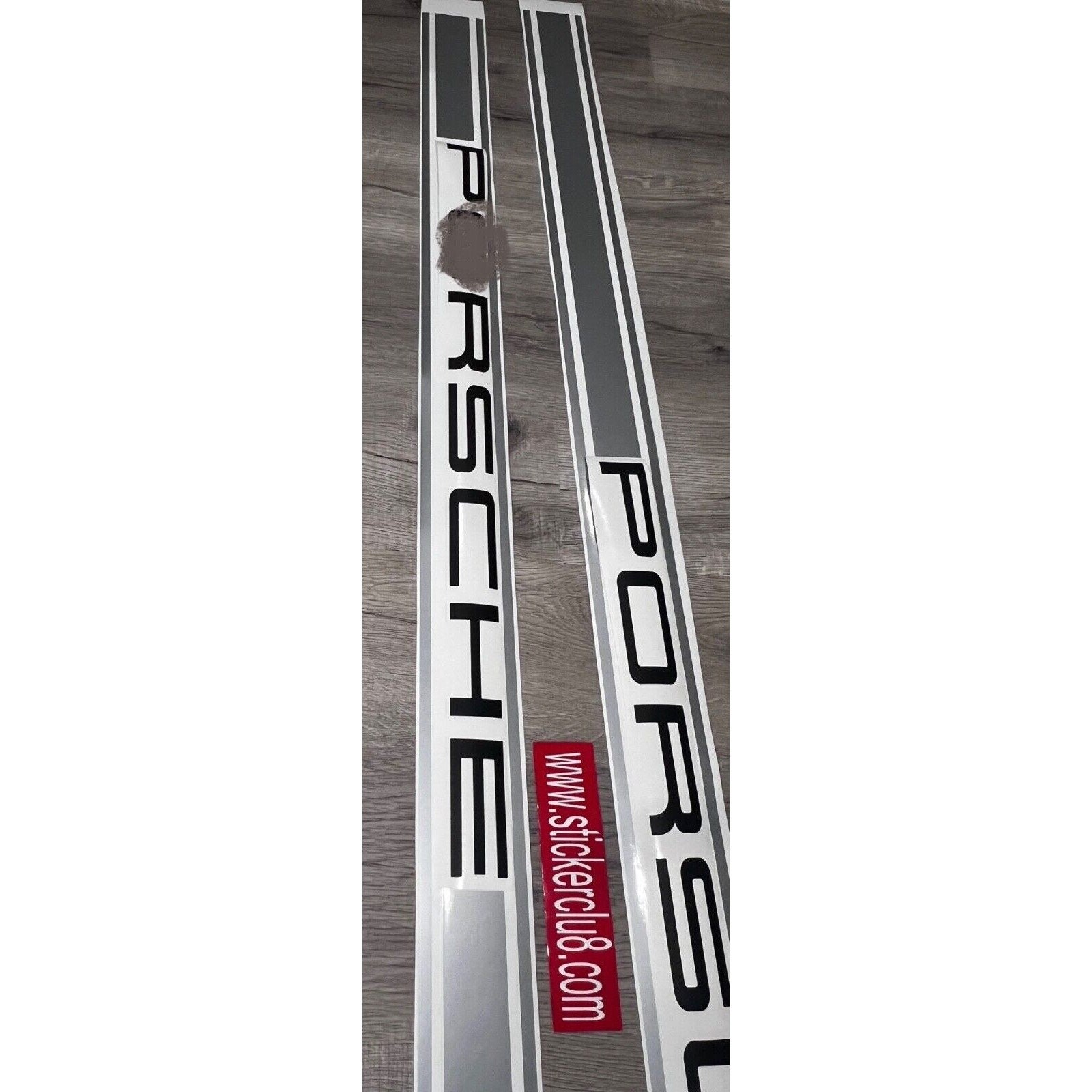 Custom Two Tone Triple Stripe Decals Set for Porsche Cayenne 2003-2011 ...