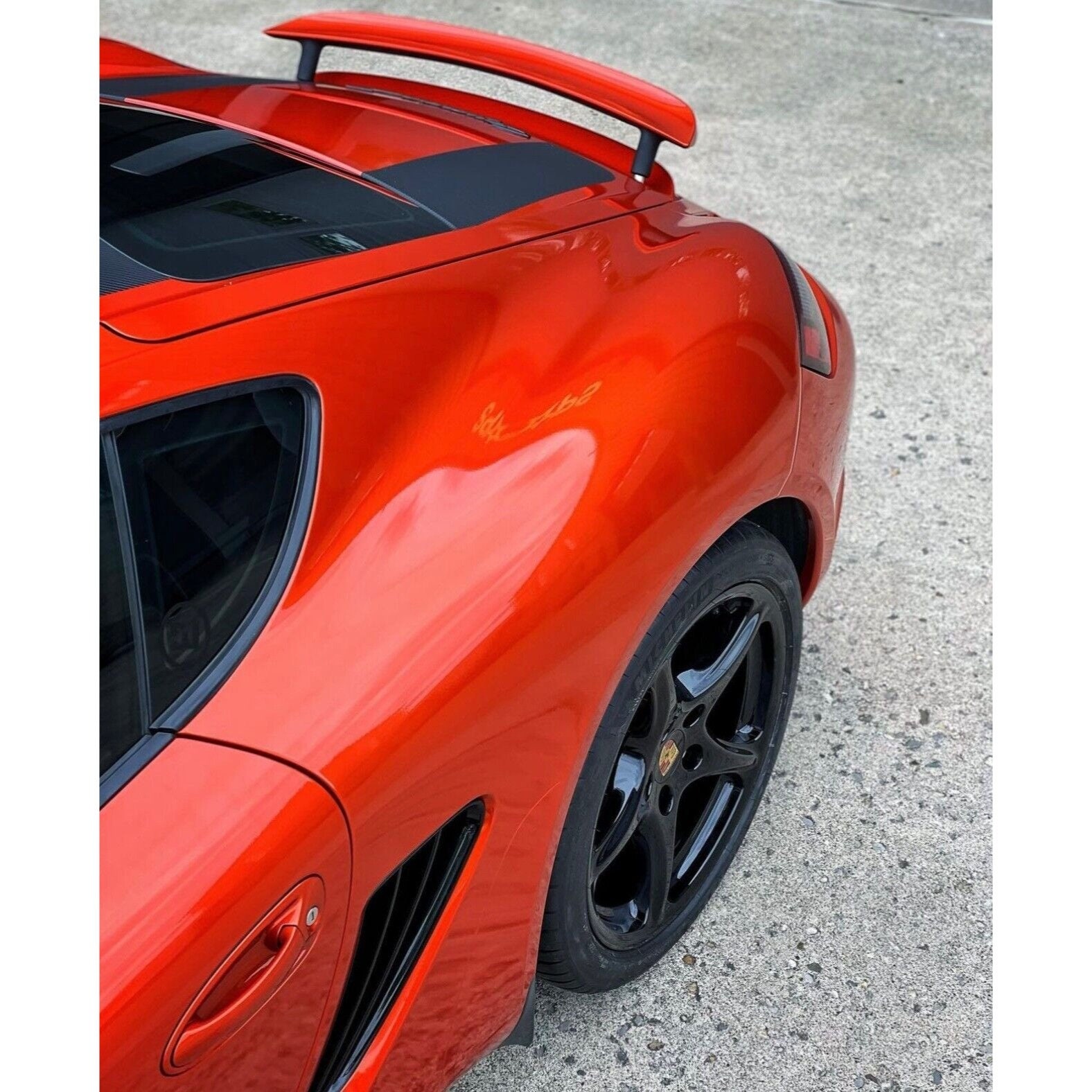 Full Custom Dual Stripe Decals Set for Porsche Cayman 2005-2014 987 987 ...