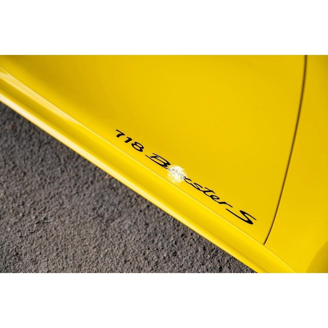 Custom 718 Boxster S Side Door Decals Set for Porsche Boxster 2012-2024 ...