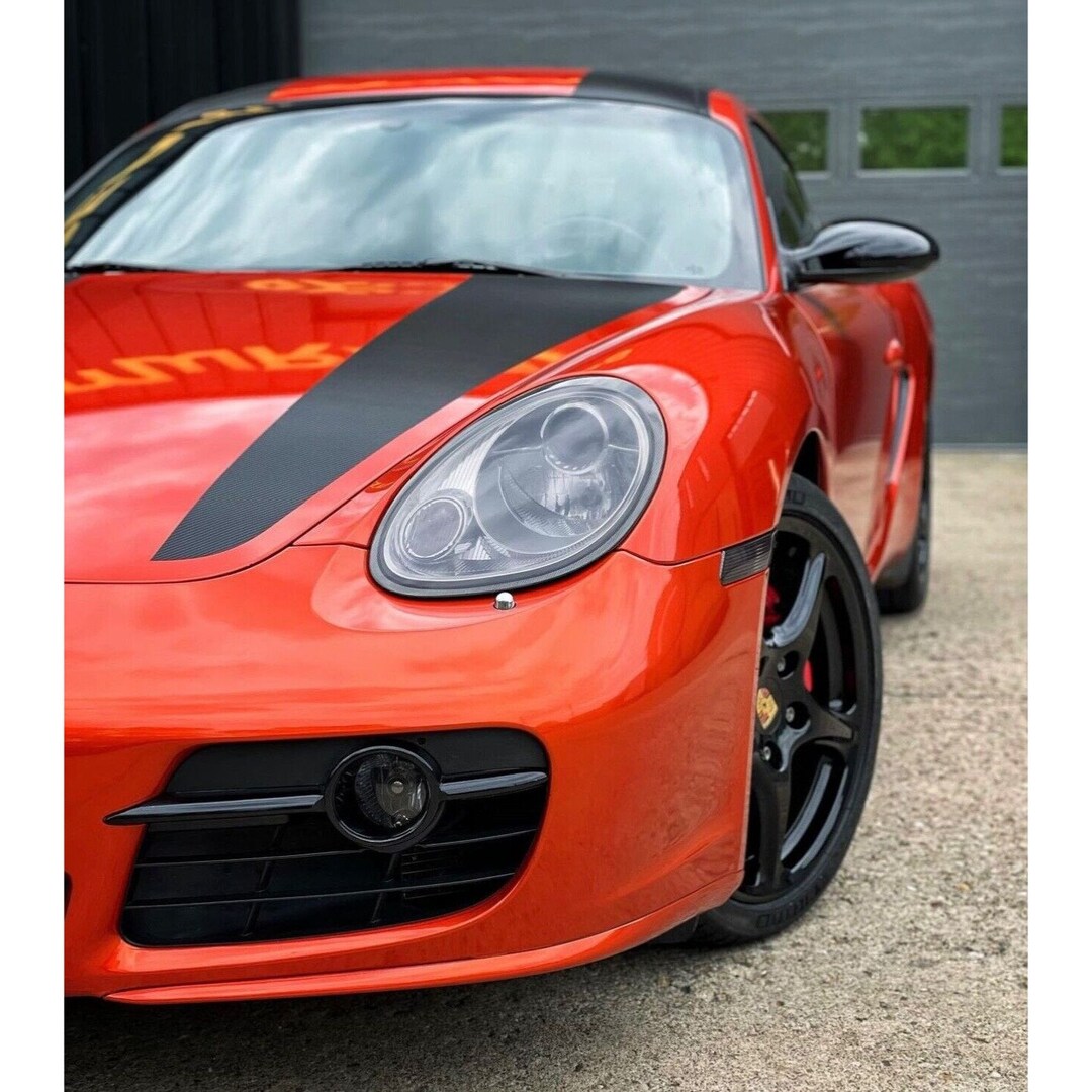 Full Custom Dual Stripe Decals Set for Porsche Cayman 2005-2014 987 987 ...