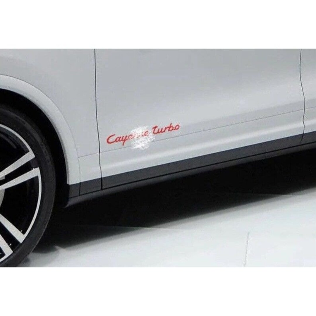 Custom Cayenne Turbo Side Door Decals Set for Porsche Cayenne 2003-2024 ...