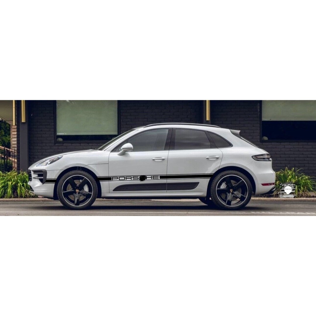 Triple Stripe Custom Side Decals Set for Porsche Macan 2014-2023 95B - Etsy