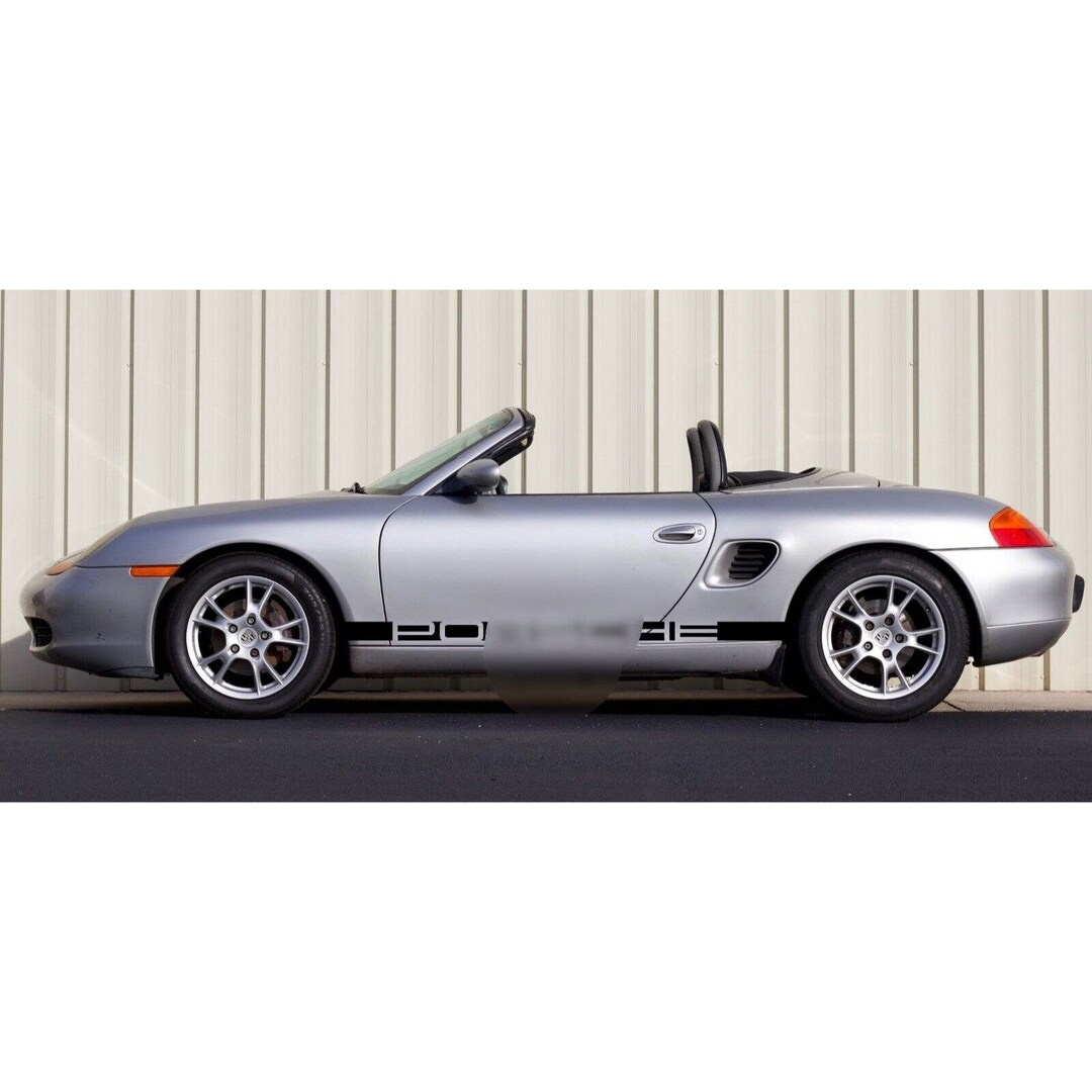 Negative Custom Side Door Decal Set for Porsche Boxster 1996-2005 986 ...