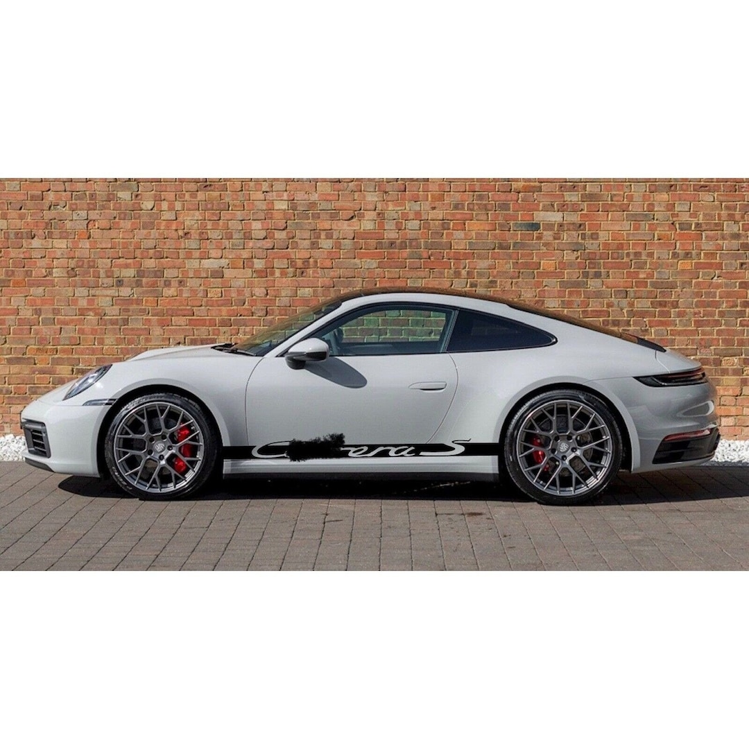 Custom Carrera S Side Decals Set for Porsche 911 2020-2023 CARRERA S ...