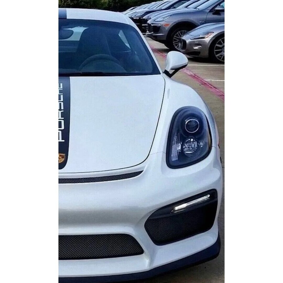 Carbon Fiber Custom Hood Stripe Decal for Porsche Boxster 2015-2023 718 ...