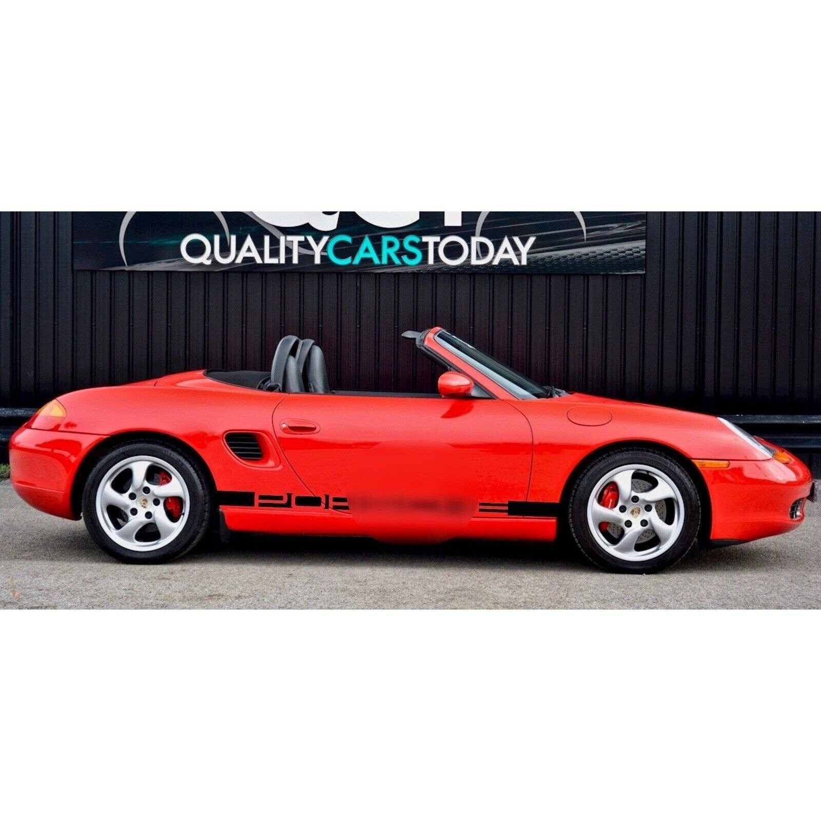 Negative Custom Side Door Decal Set for Porsche Boxster 1996-2005 986 ...