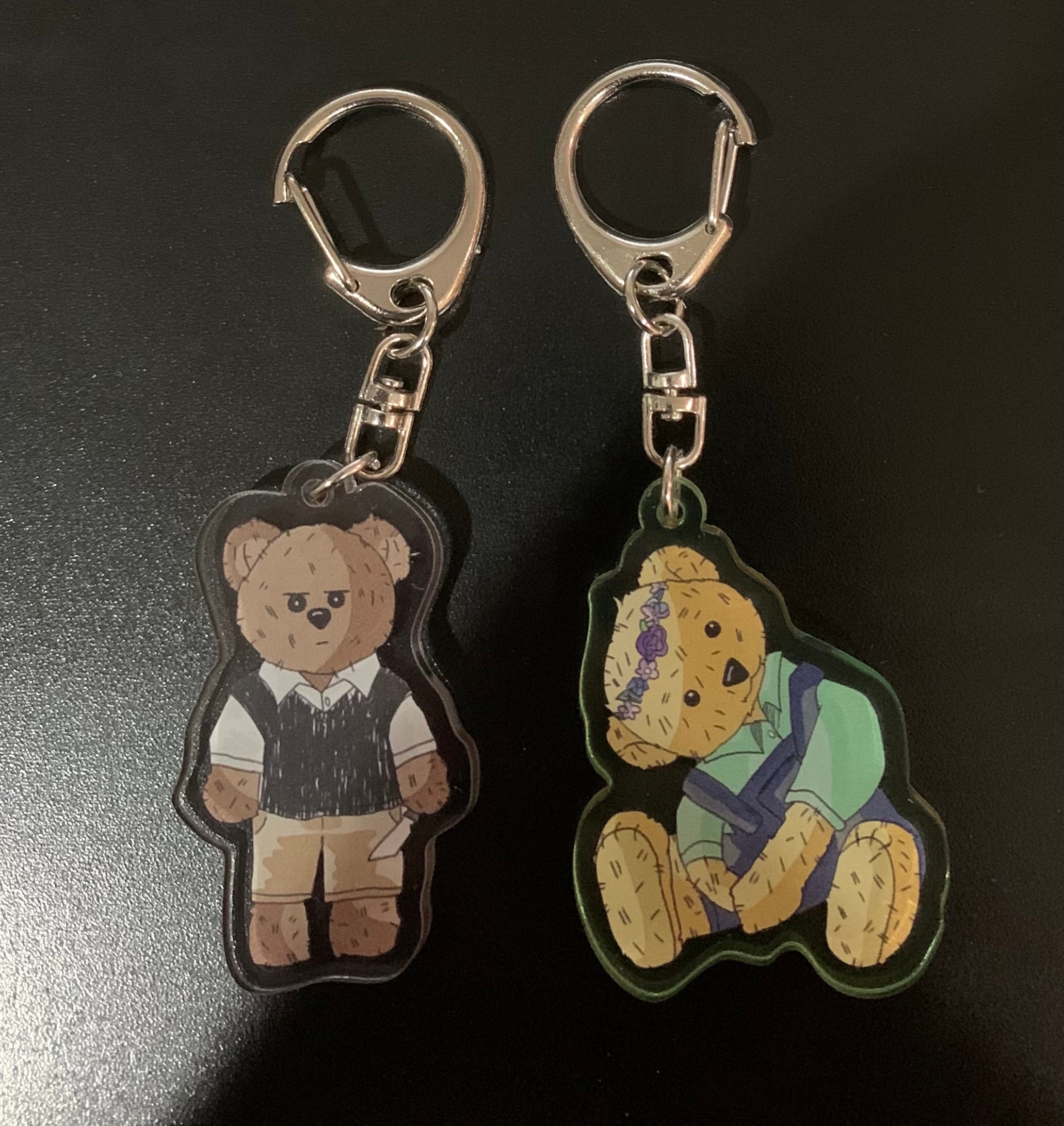 Omori Bear Keychains - Etsy