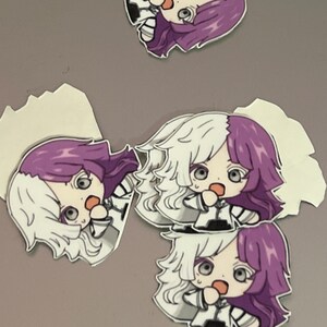 Bsd Sigma Laminated Sticker - Etsy