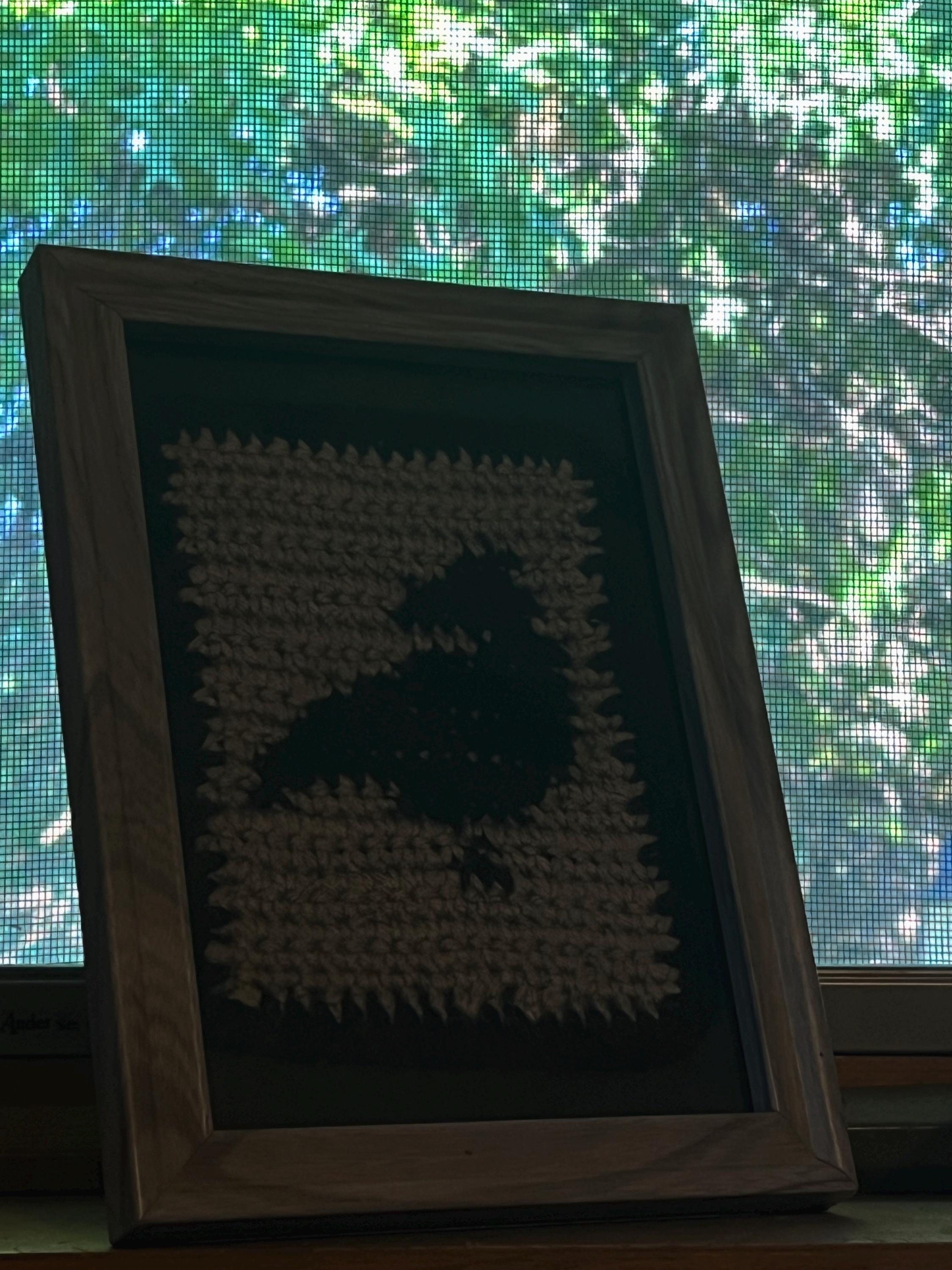 Pixel Crochet Raven Display - Etsy