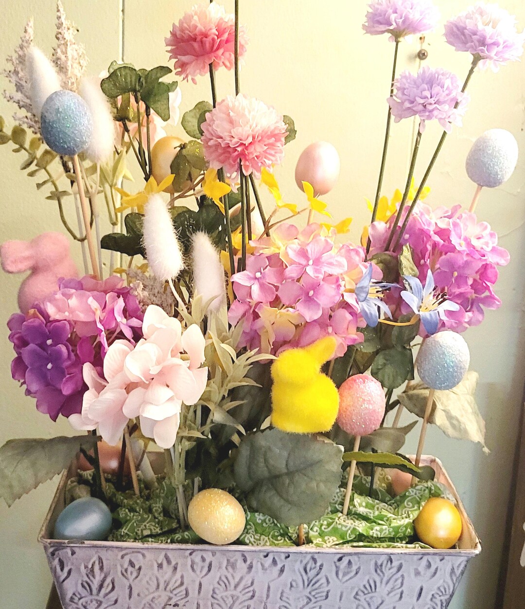 Handmade Easter Planter Table Decor 10x4x3.5" - Etsy